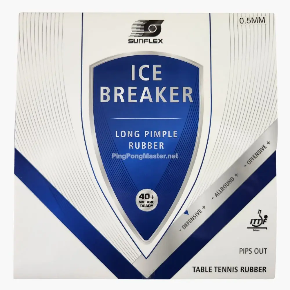 Sunflex Ice Breaker – Long Pimple Table Tennis Rubber